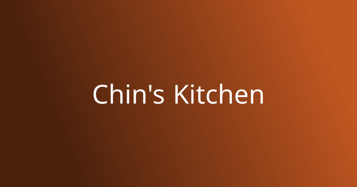 Order Authentic Chinese Online | Chin's Kitchen - Pickup or Delivery ...